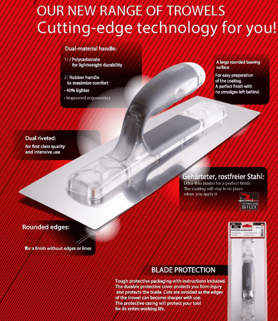 BI-FLEX Smoothing Trowel